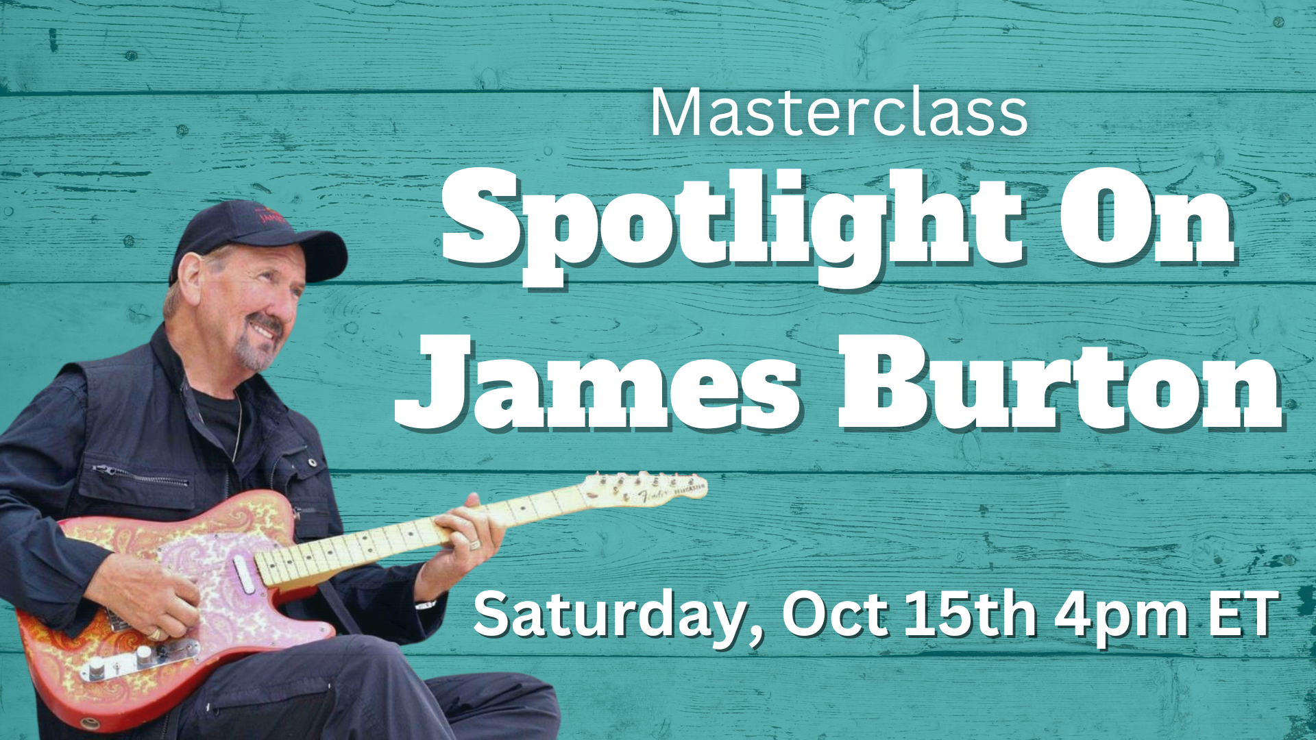 Masterclass: Spotlight On James Burton | Jason Loughlin Guitar