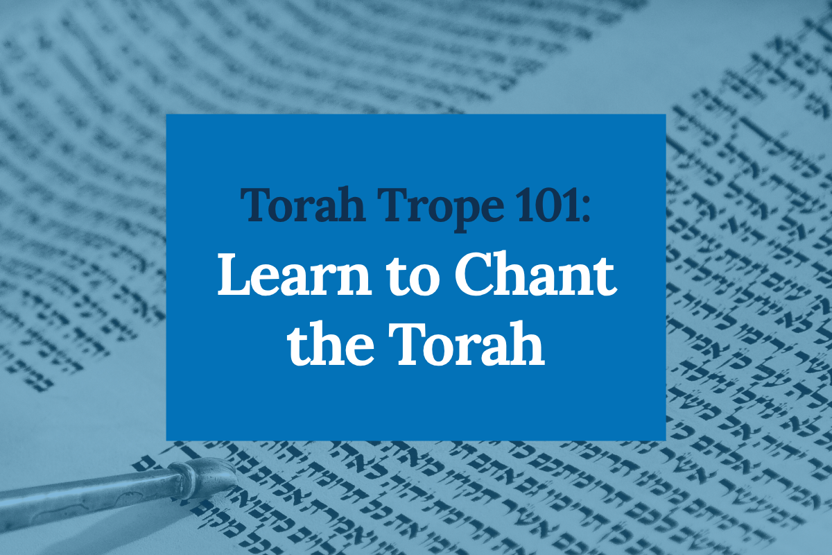 Torah Trope 101: Learn to Chant the Torah | My Jewish Learning