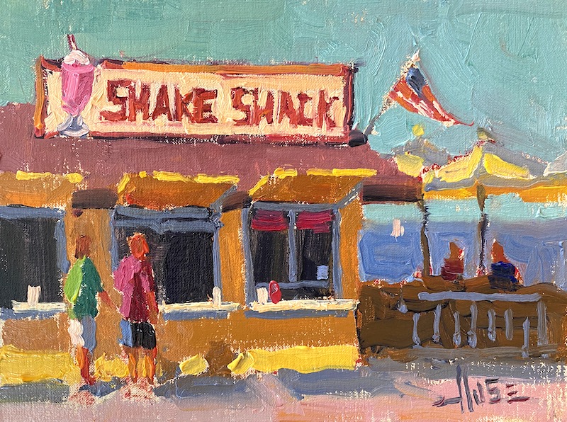 Shake Shack - Pause & Paint Along Video | PAINT LIKE A PRO