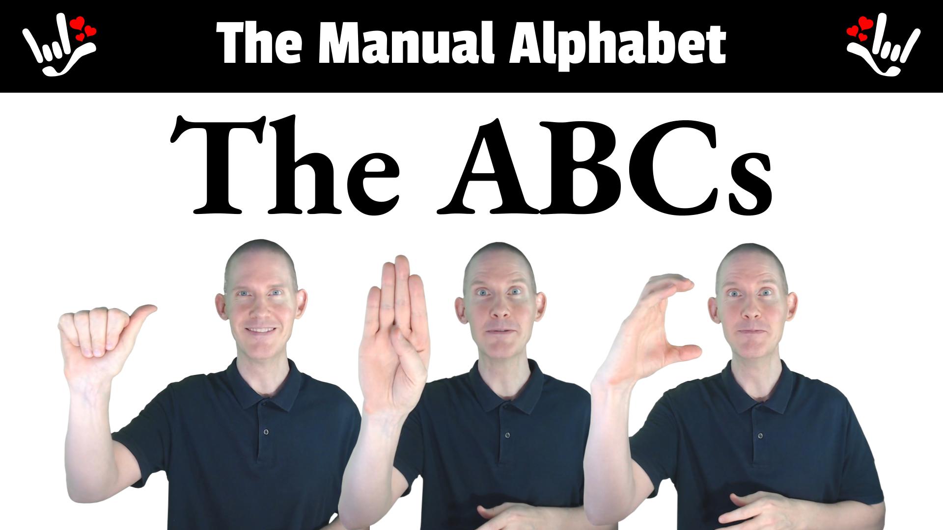 ASL | The Manual Alphabet | American Sign Language | StackSkills