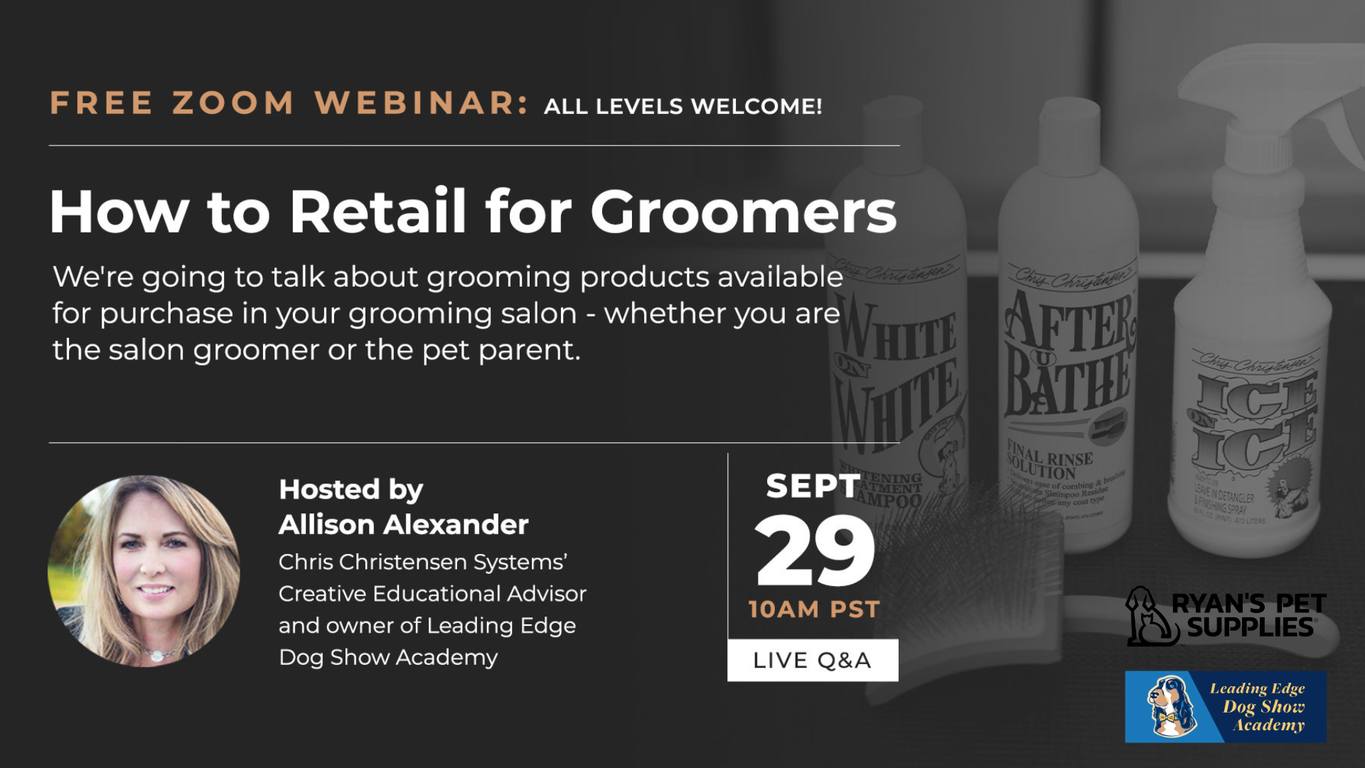 How to Retail for Groomers with Ryan's Pet Supplies | Leading Edge Dog