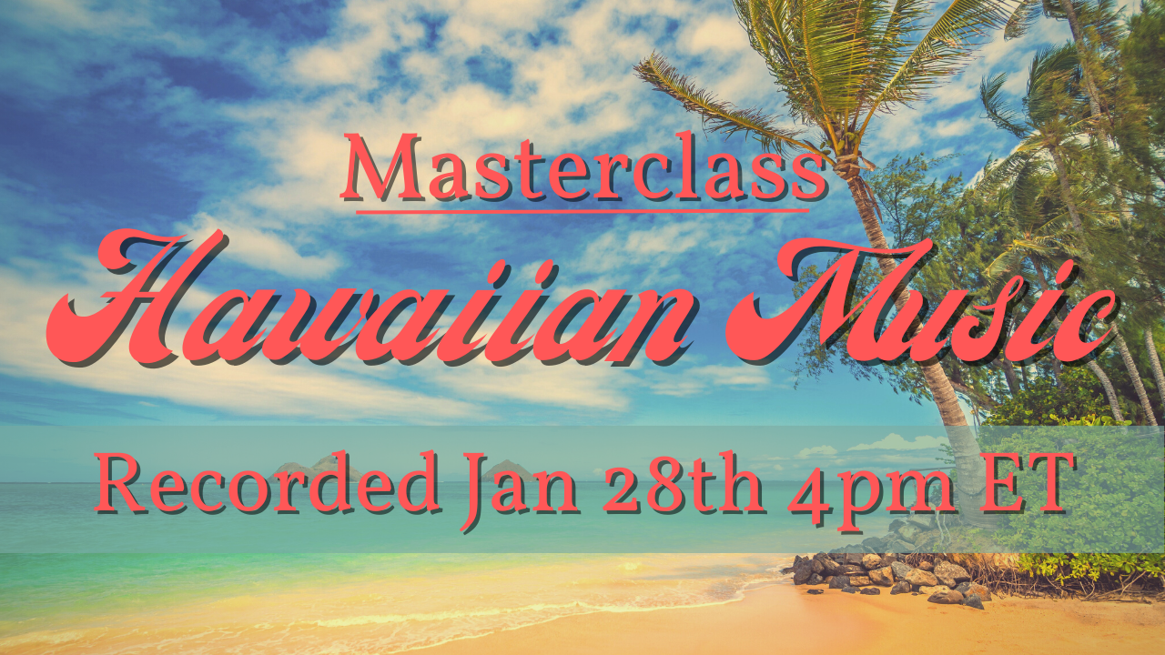 Hawaiian Music Masterclass | Jason Loughlin Guitar