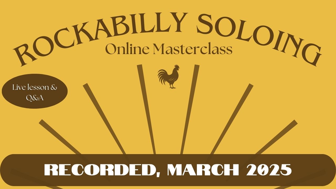 Masterclass: Rockabilly Soloing | Jason Loughlin Guitar
