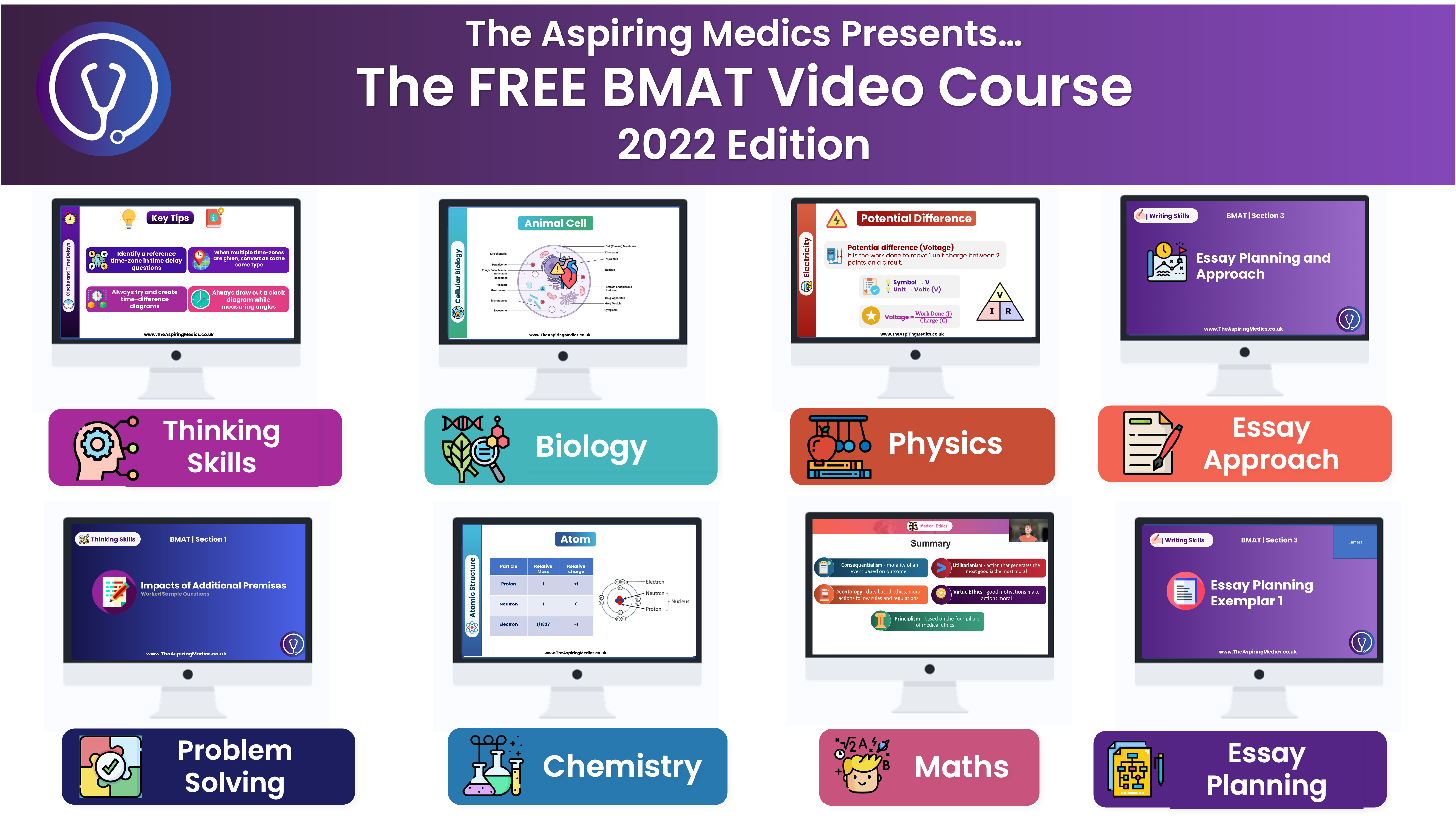 🖥️ FREE BMAT Online Course 📊 | The Aspiring Medics