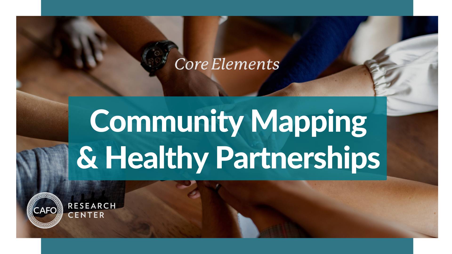 Community Mapping | CAFO Academy