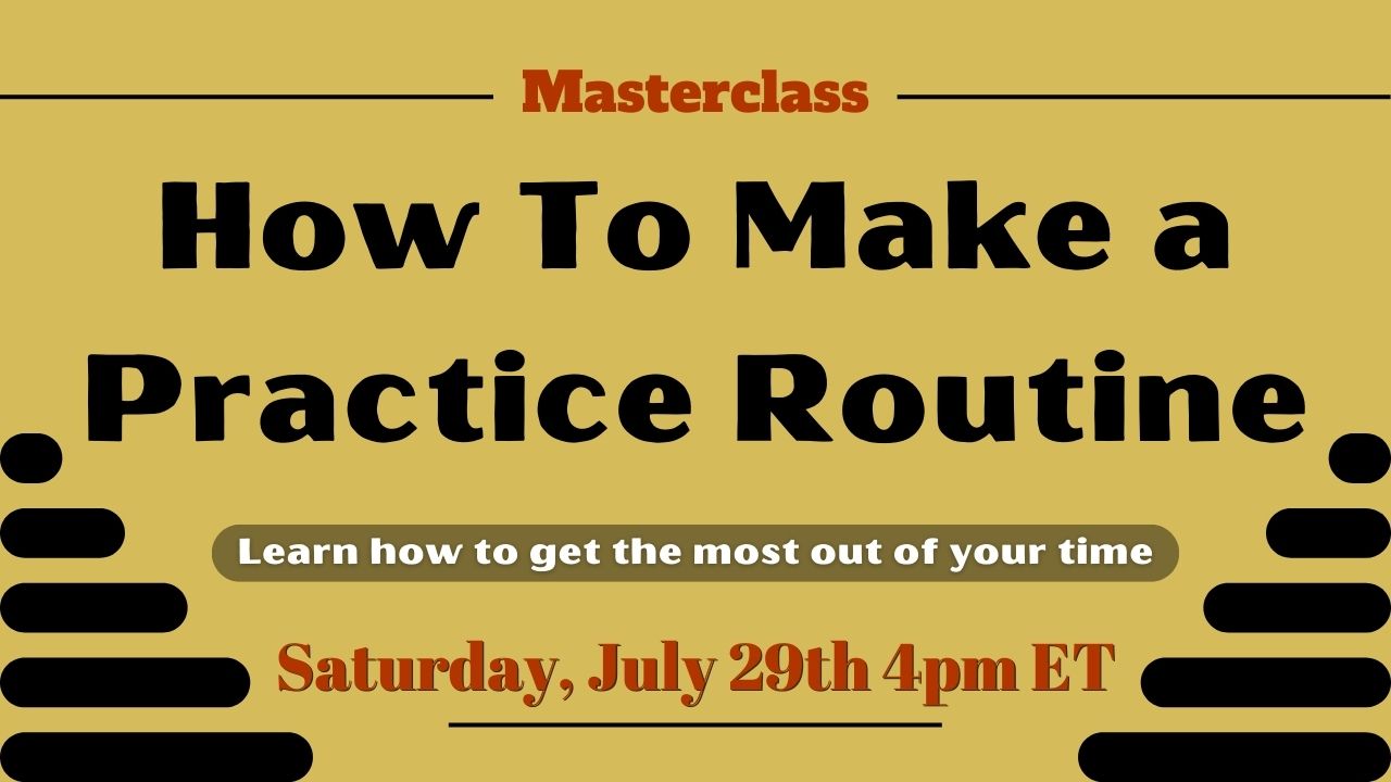 Masterclass: How To Make a Practice Routine | Jason Loughlin Guitar