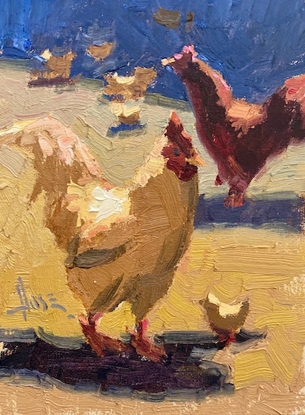 Spring Chickens | PAINT LIKE A PRO