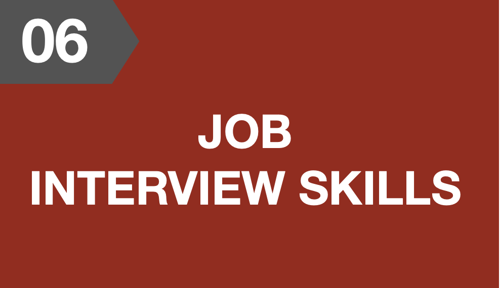 6 | Job Interview Skills | HammerEducation