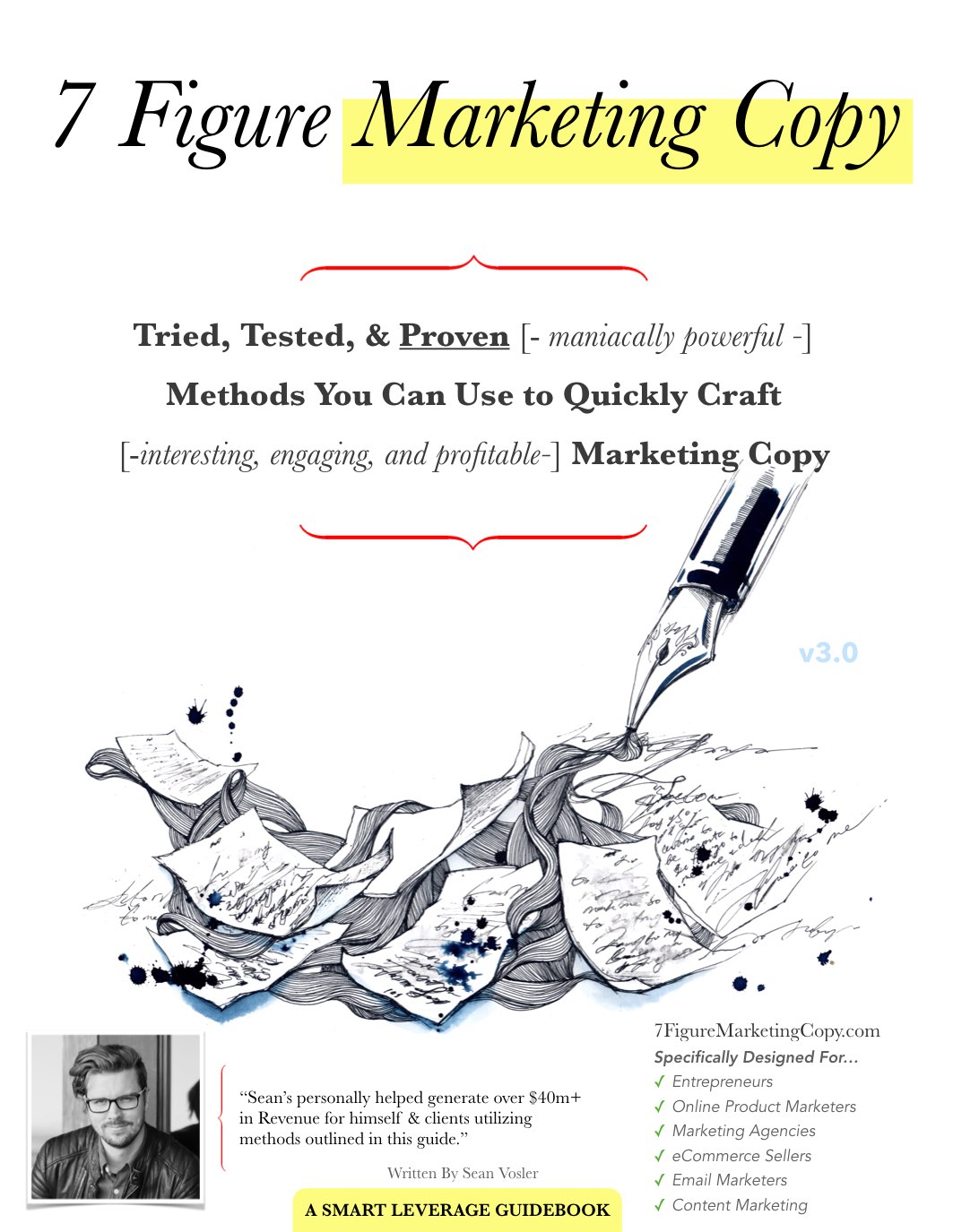 7 Figure Marketing Copy Guide | Increase Academy