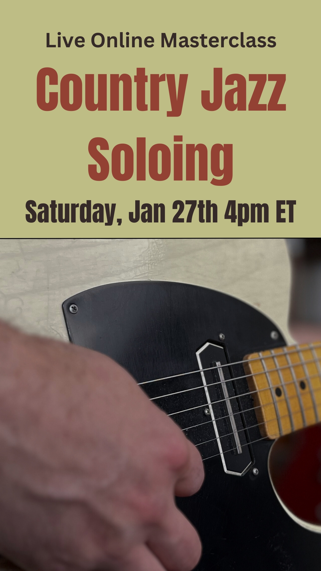 Country Jazz Soloing | Jason Loughlin Guitar