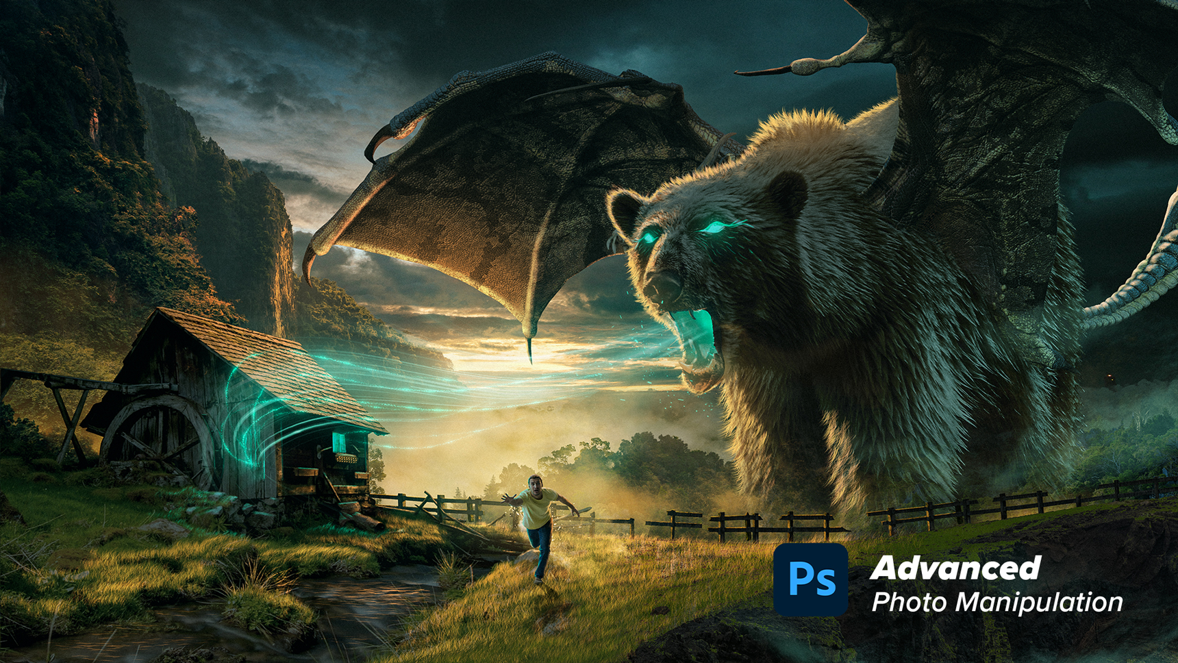 Photo Manipulation using Photoshop (VERY ADVANCED 2) | Nour Design