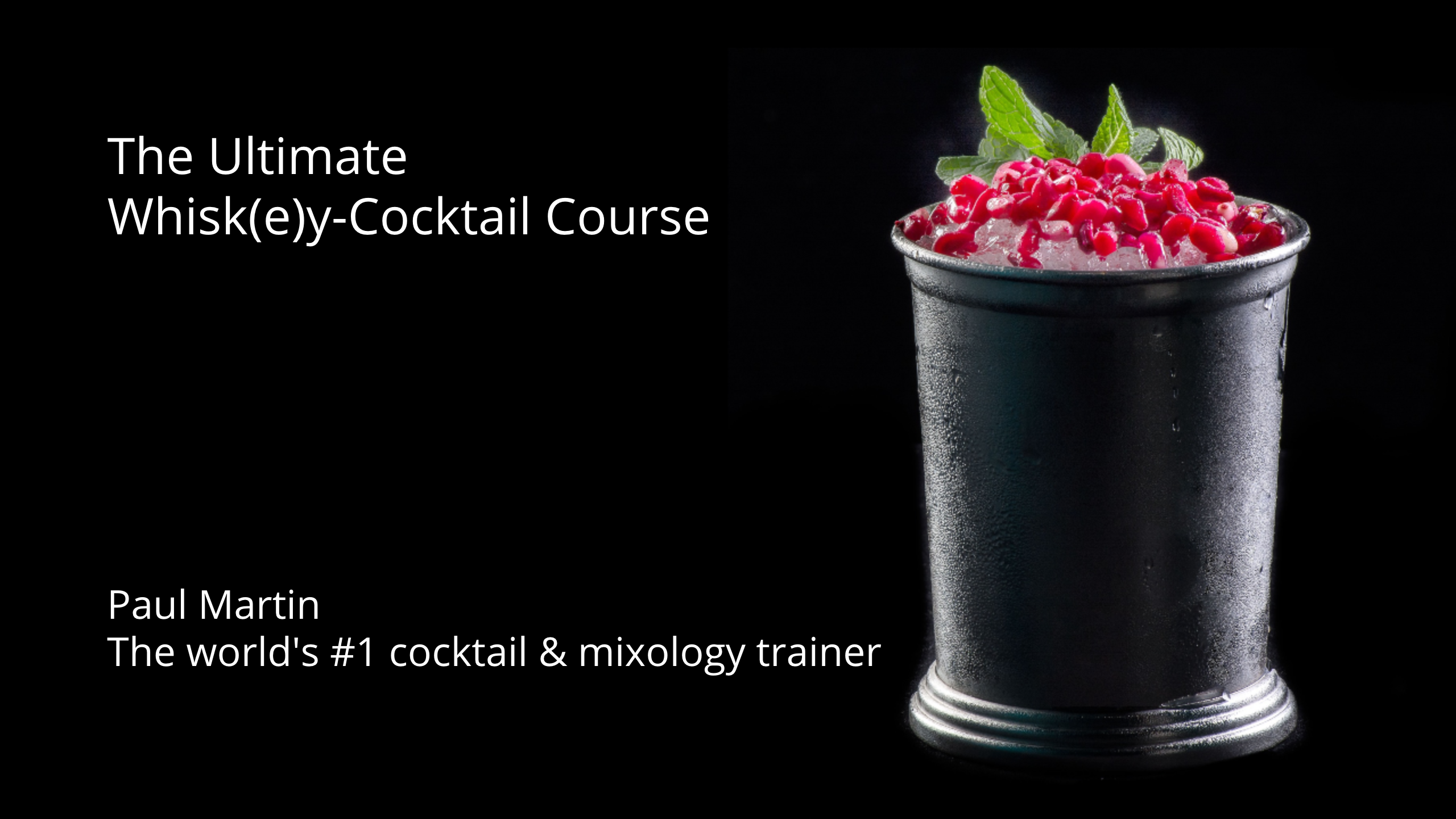 The Ultimate Whisk(e)y-Cocktail Course | StackSkills