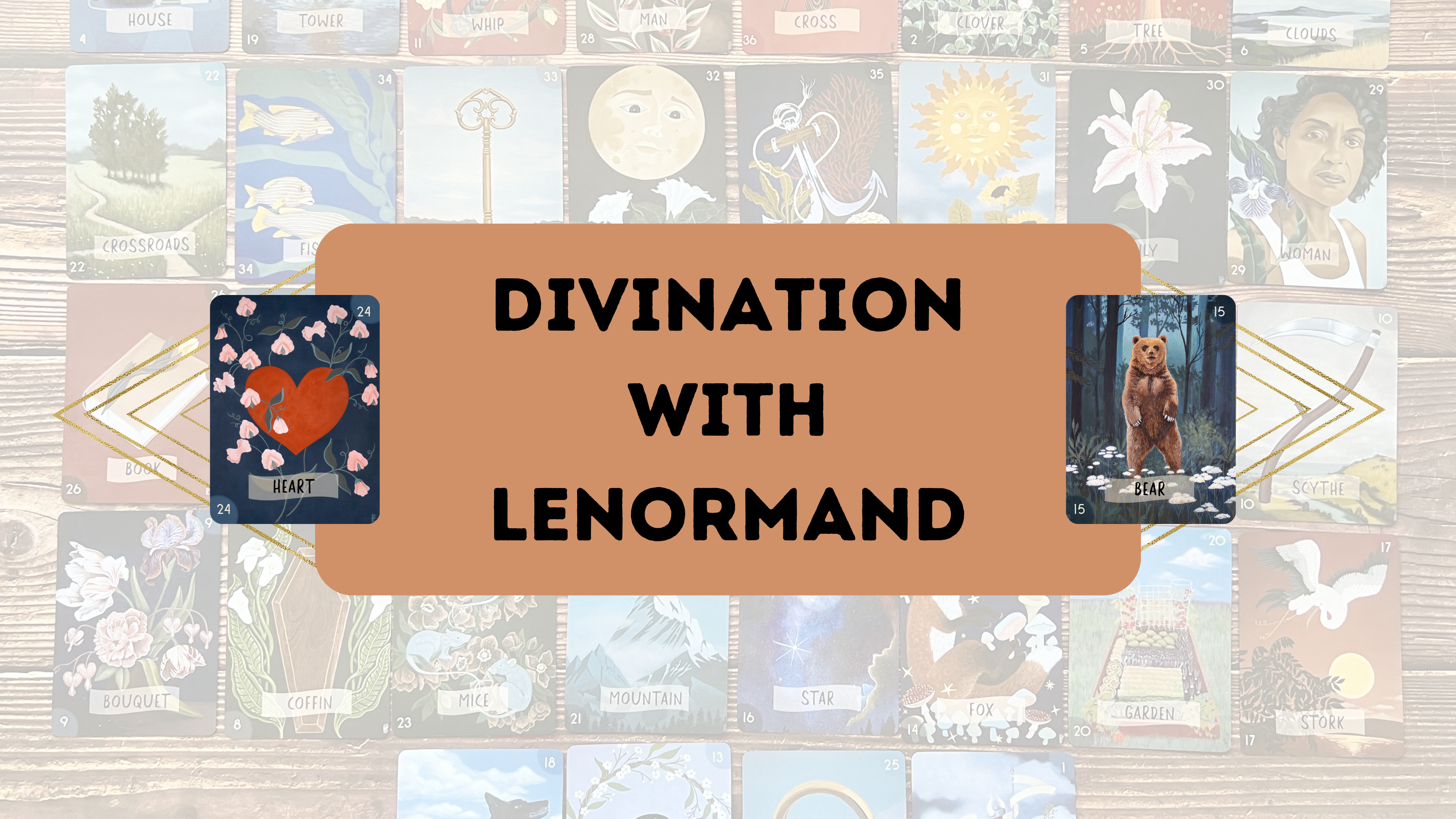 Divination with Lenormand | Tarot Readers Academy